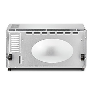 Kenmore 83521 4-slice Toaster Oven in Stainless Steel with Pizza Stone