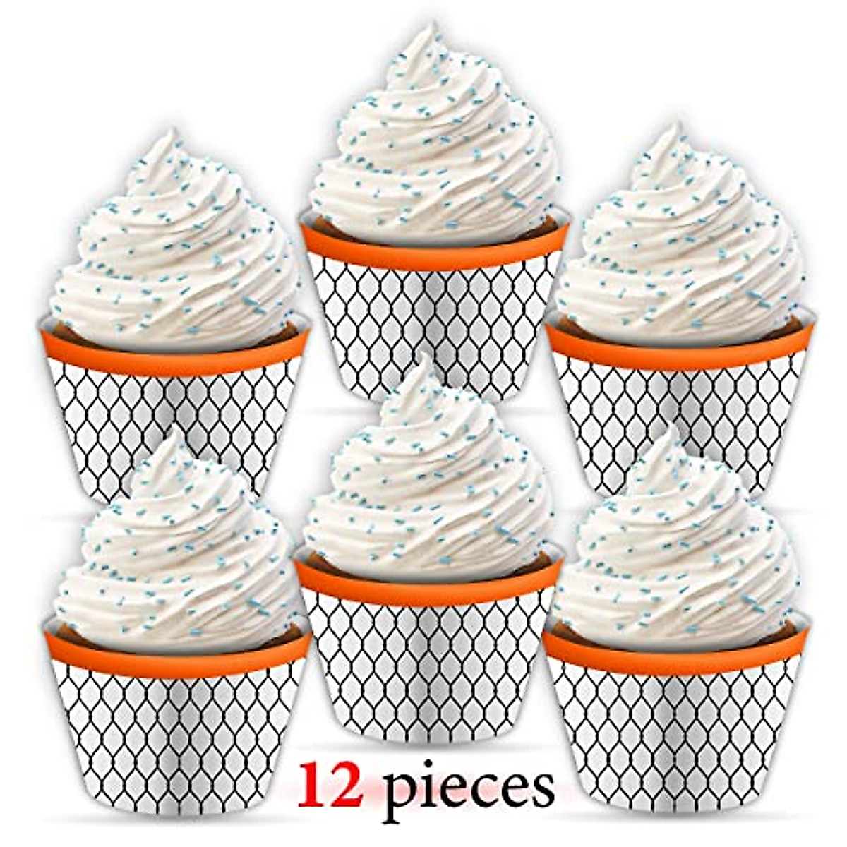 Seyal® Basketball Cupcake Wrapper