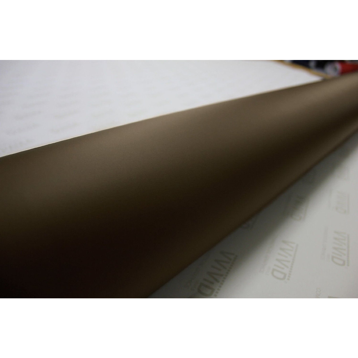 VViViD XPO Matte Brown Vinyl Wrap Roll with Air Release Technology (1ft x 5ft)