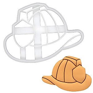 Fire Helmet cookie cutter, 1 piece - Bakerlogy