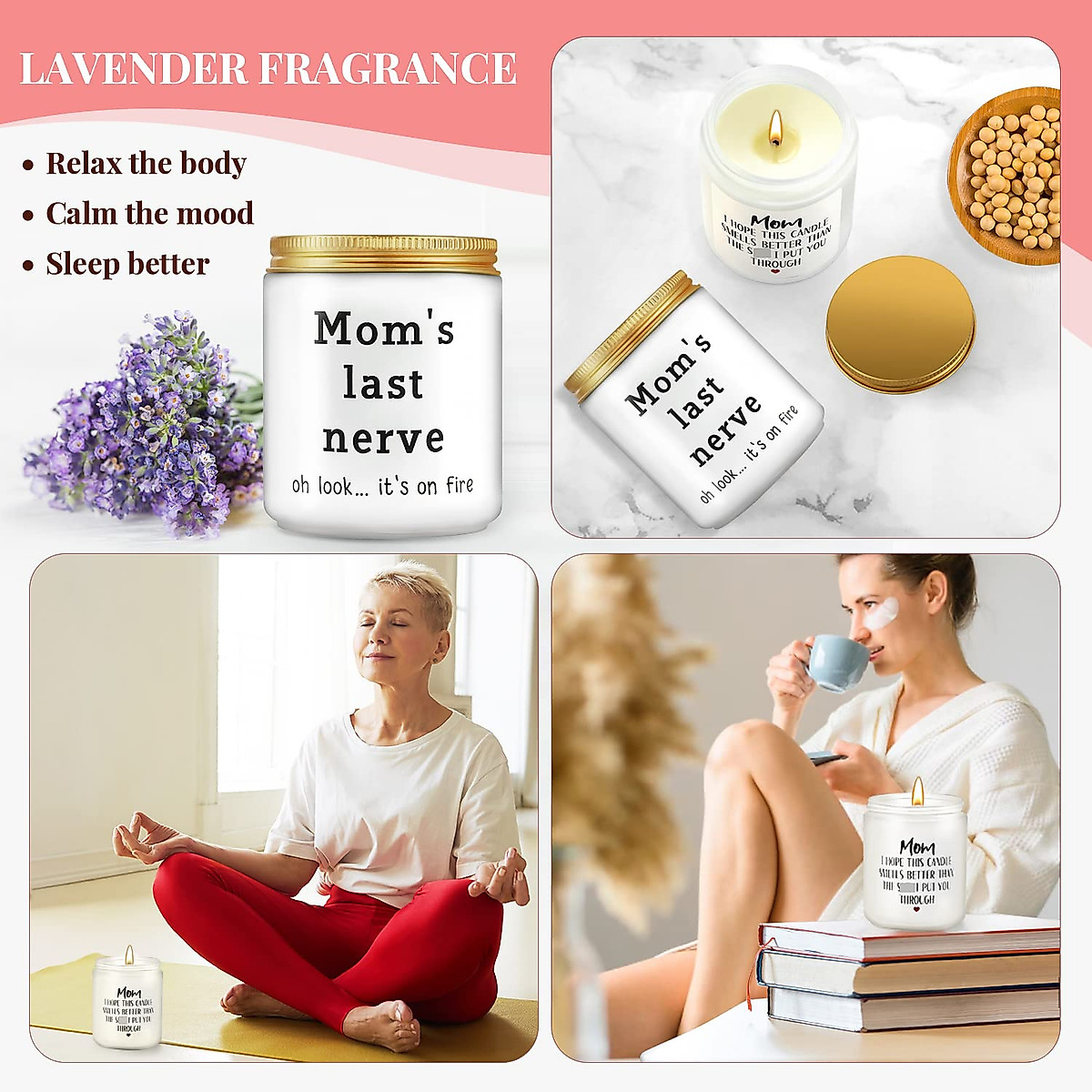 Gifts for Mom from Daughter, Son - Best Mom Ever Gifts Moms Birthday Gift Ideas Mom Box Set Mothers Day Gifts from Daughter Unique Mom Present Funny Mom Gifts Basket for Mother Day Christmas Birthday