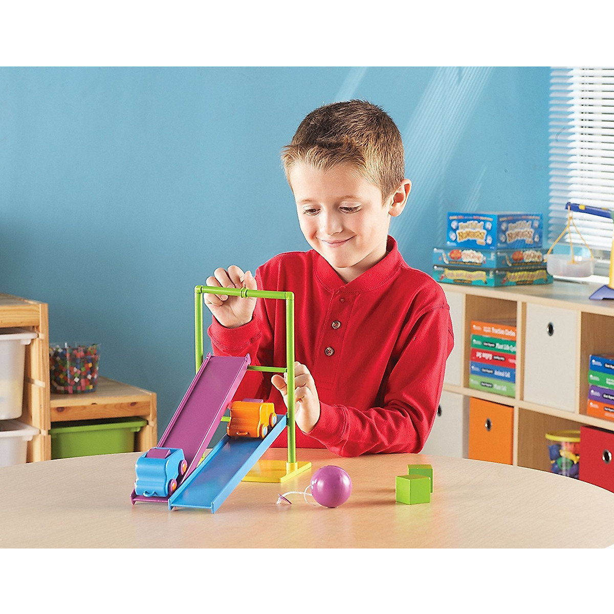 Learning Resources STEM Force & Motion Activity Set, 20 Pieces, Ages 5+