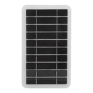 LiebeWH USB Solar Panel Charger 5V 2W Outdoor Solar Car Battery Charger Solar Panel Power Bank for Camping Hiking Car Boat Automotive Motorcycle RV