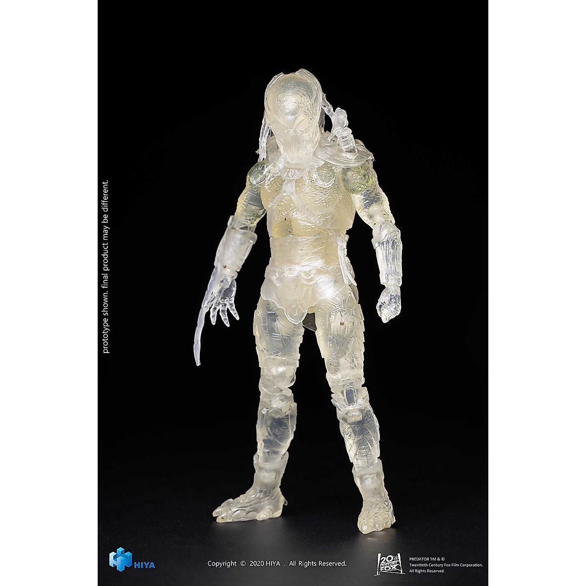 Hiya Toys Predators: Invisible Tracker Predator 1:18 Scale Action Figure, Multicolor
