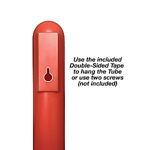 Orange Caution Wet Floor Sign (ENG/SPAN) Handy Cone w/Storage Tube "3-PACK"