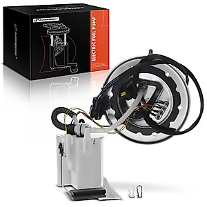 A-Premium Electric Fuel Pump Module Assembly with Sending Unit Compatible with Ford Mustang 1999 2000, V6 3.8L V8 4.6L, Replace# XR3Z9H307AD, XR3Z9H307AE