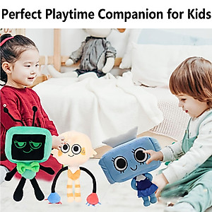 New Dandy's World Plush Toy, 9.8 Inches Dandy's Stuffed Animal Goob Pillow Doll, Gift for Boys Girls Halloween Decors Gifts (Goob)