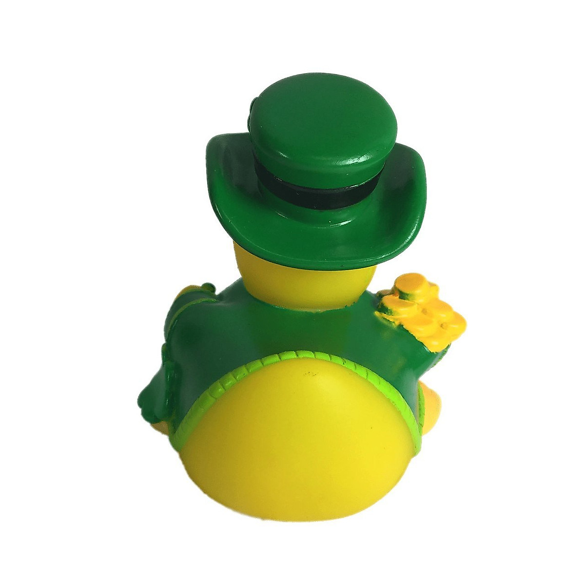 DUCKY CITY 3" Leprechaun Rubber Duck [Floats Upright] - Baby Safe Bathtub Bathing Toy