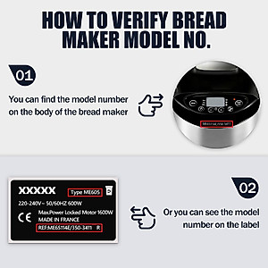 TASP 2pcs Bread Maker Machine Blade Replacement, Kneading Paddle Compatible with Panasonic Breadmaker SD-B2510 SD-YD250