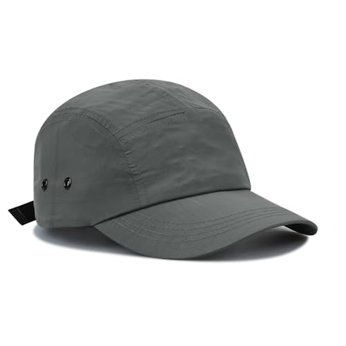 CLAPE 5 Panel Hat for Men, Curved Brim UPF50+ Sun Hats Quick Dry Outdoor Sports Running Hat Baseball Cap