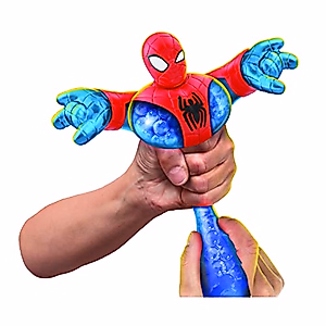 Heroes of Goo Jit Zu Marvel 6 Pack | 6 Amazon Exclusive Marvel Heroes | 4.5" Tall Action Figures | Spider-Man, Hulk, Captain America-Sam Wilson, Black Panther, Black Widow, and Iron Man