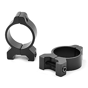 Narrow Body 30mm Rifle Scope Ring Set 7/8inch Weaver Low Medium Height