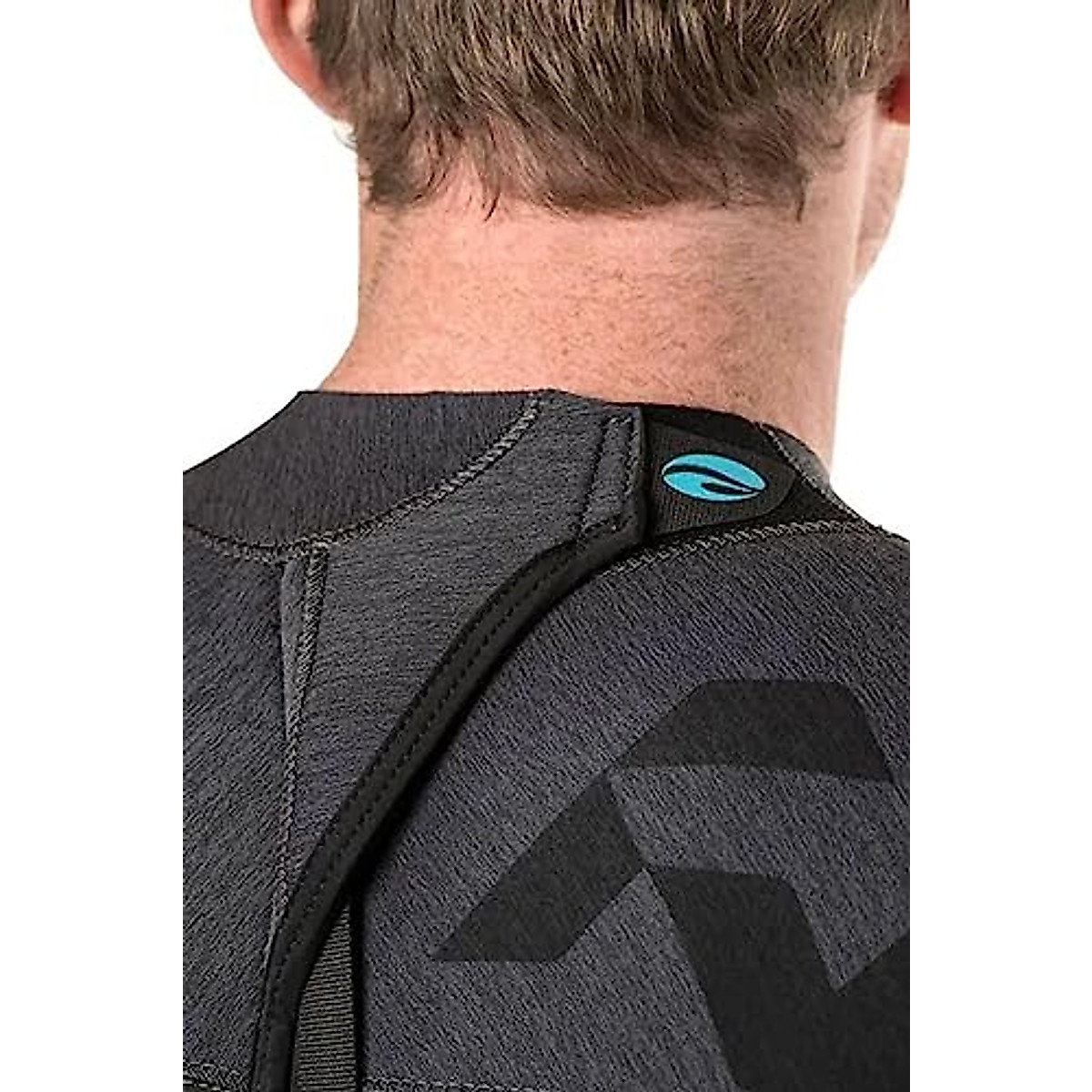 BARE 2MM Revel Men's Shorty Wetsuit | Combines Comfort and Flexibility | Made from a Blend of Neoprene and Laminate | Designed for All Watersports Including Scuba Diving and Snorkeling | Grey - 2XL