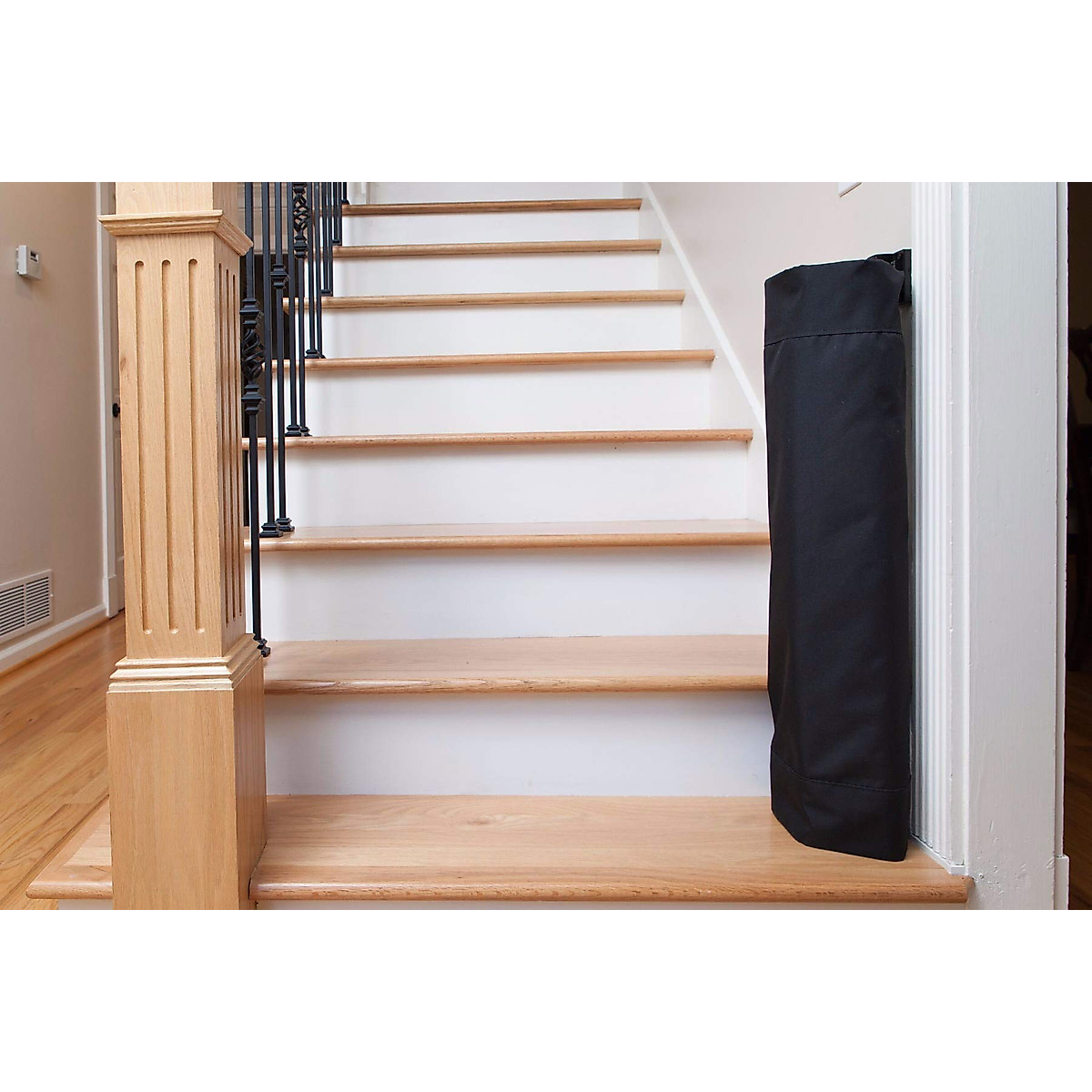 The Stair Barrier Baby and Pet Gate: Banister to Wall Baby Gate - Safety Gates for Kids or Dogs - Fabric Baby Gate for Stairs with Banisters- 36" - 43" Wide, 32" Height - Made in The USA, New 2029