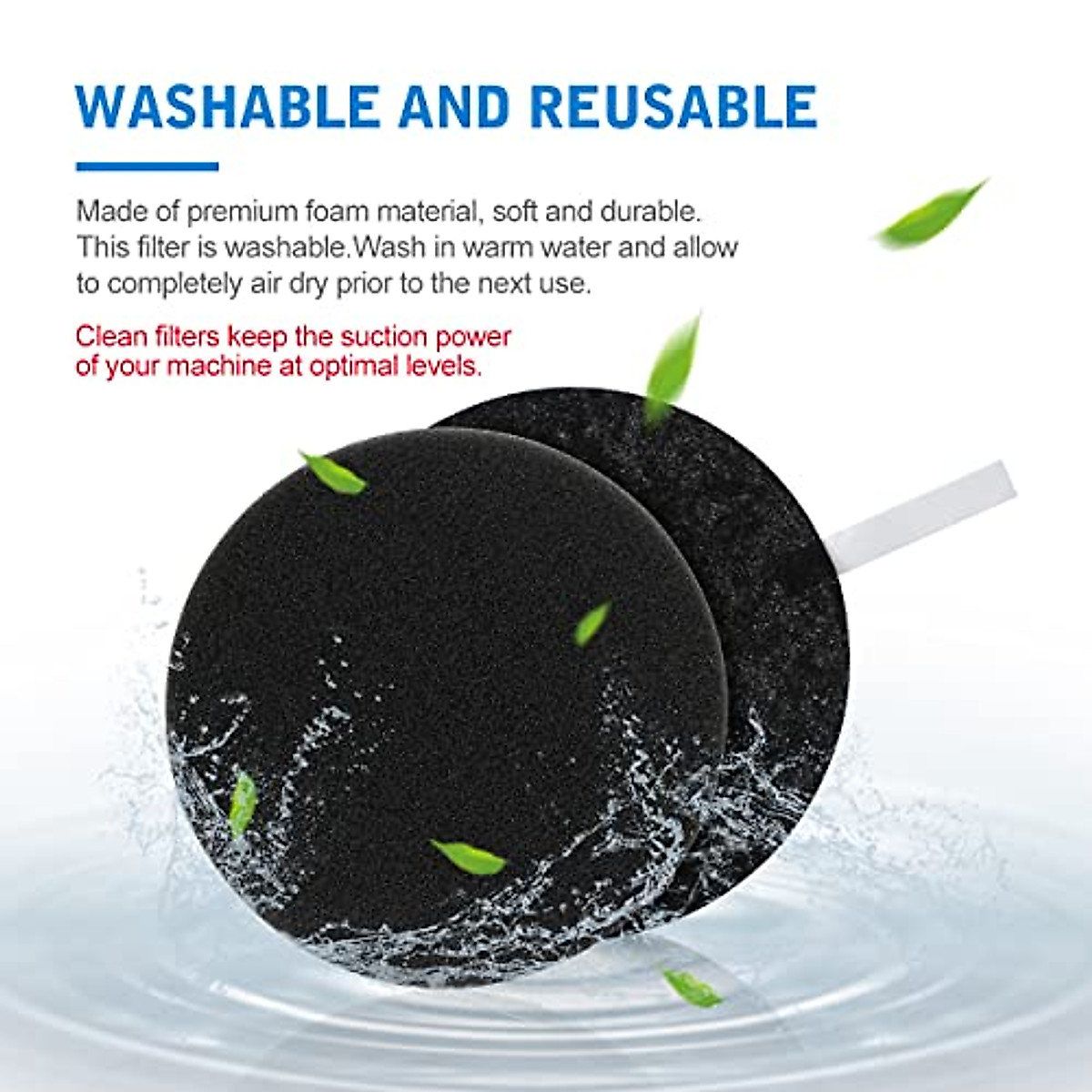 LANMU Replacement Filters and Belts for Bissell Models 2252, 2190, 2191, 2191U, 2254, 2256, 2259, 2260, 1700, 3534 CleanView Swivel Rewind Pet Powerlifter/PowerForce Helix Turbo Vacuum Cleaner