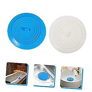 Gadpiparty 10 Pcs Sink Plug Kitchen Sink Stopper Hair Stopper Bath Plug Drain Plug Silicone Drain Hair Catcher