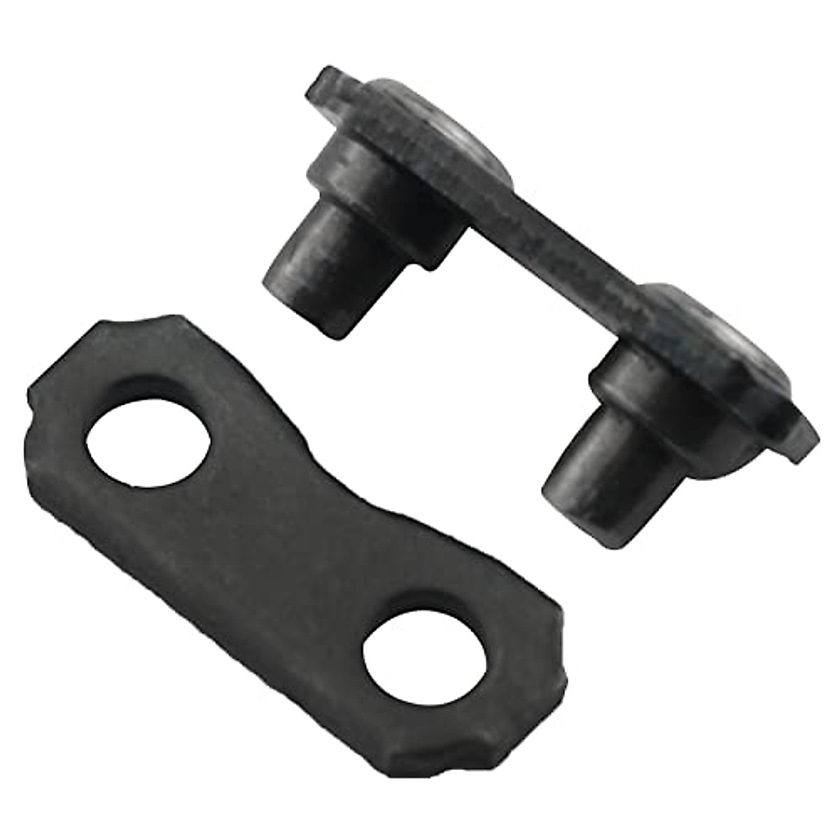 ZZLZX Chain Joint 12Sets 3/8" Steel Chainsaw Chain Joiner Link for Joining 325 058 Chain, 3/8" Preset Tie Strap