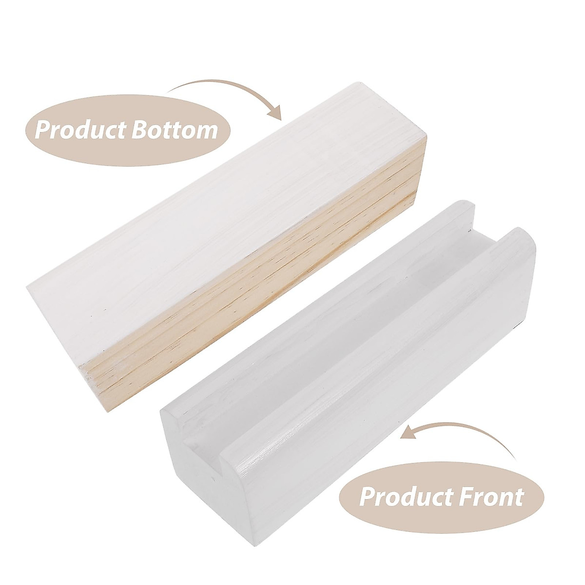 Angoily Full Length Mirror Stand Support Floor Mirror Holder Artwork Display Mount Base Bedroom Living Room Bathroom