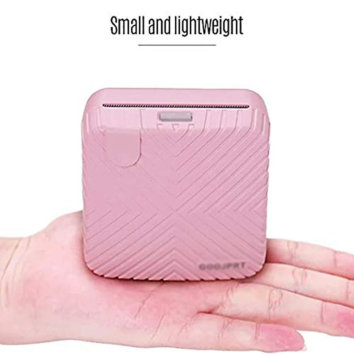XXXDXDP Mini Printer, 58mm Portable Barcode SD 203Dpi Photo Pocket Mobile Thermal Printer (Color : D)