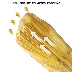 4 Gallon/100pcs Small Garbage Bags,Strong Trash Bags,Small Trash Bags for Office Home Bedroom,Trash can Liner（Golden 100）