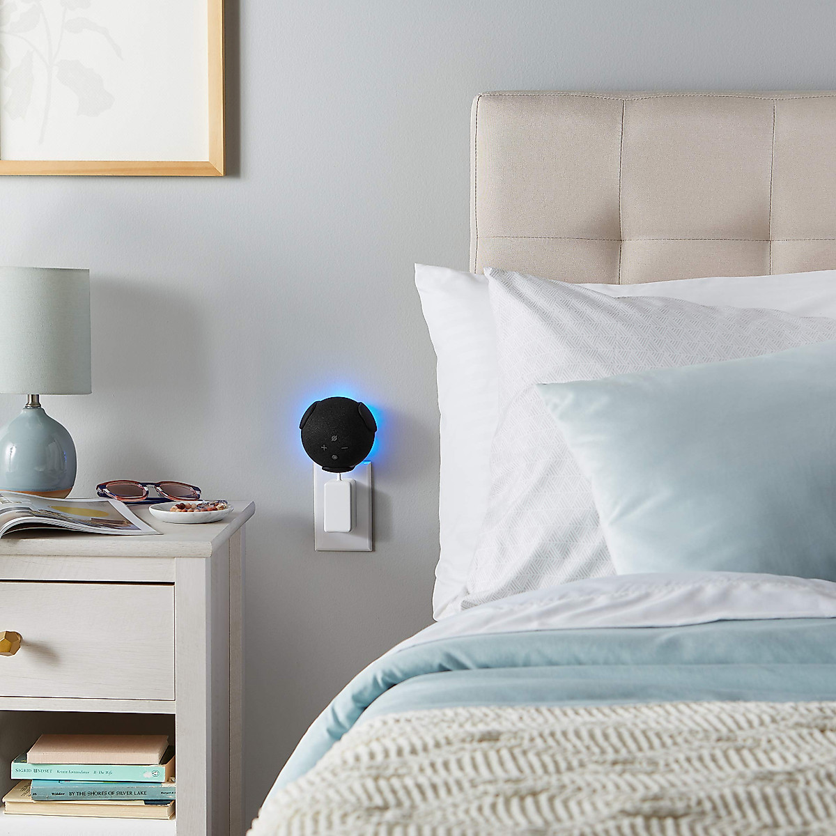 Made For Amazon Wall Mount, Black, for Echo Dot (4th generation)