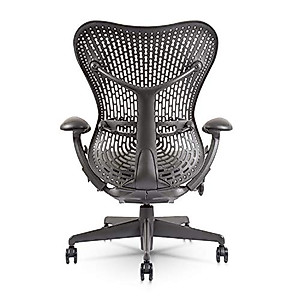 Herman Miller Mirra Home Office Chair Fully Adjustable Graphite Renewed by Chairorama.