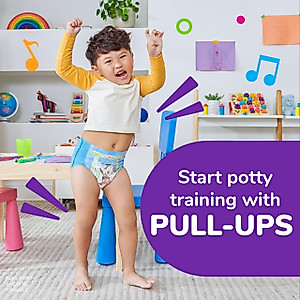 Pull-Ups Boys' Potty Training Pants, 3T-4T (32-40 lbs), 112 Count (4 Packs of 28)