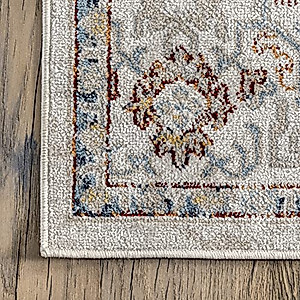 nuLOOM Cady Machine Washable Transitional Area Rug, 8' x 10', Beige