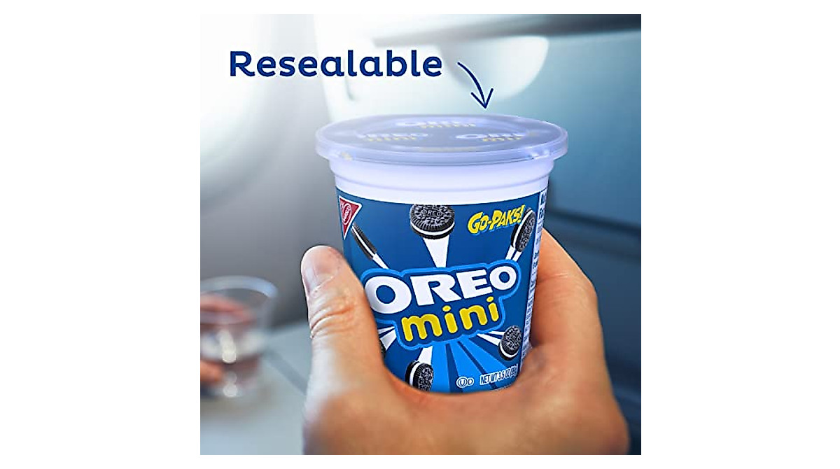 OREO Mini Chocolate Cookies Go-Paks | Perfect for Snacking & Dessert
