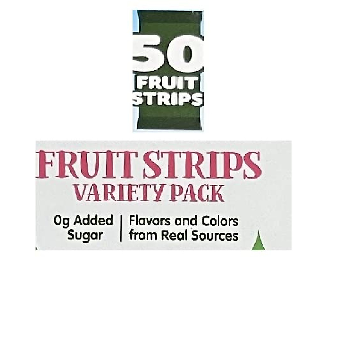 Stretch Island Fruit Leather Snacks Variety Pack, Cherry, Apple, Strawberry, Apricot, Grape, Raspberry, 0.5 Ounce No Added Sugar (Pack of 50) 24.7 Ounce