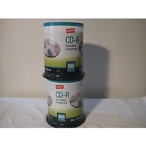 Staples CD-R Recordable/Enregistrable 100 per package (2 Pack)