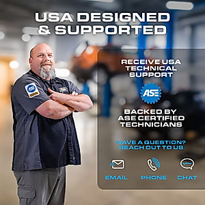 BLCKTEC 430 Bluetooth OBD2 Scanner Diagnostic Tool - Car Code Reader for All Cars OBDII Compatible - Read & Clear Engine, ABS, SRS, Oil Light, & More - Subscription Free OBD App On iOS & Android