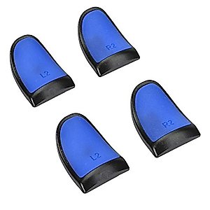 SALUTUY L2 R2 Controller Extenders, Extended Grips Controller Long Service Life ABS and Rubber for Controller for(Blue)