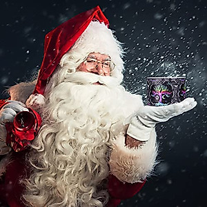 YeJeansion Portable 2.5" Aluminium Spice Grinder, Boho Style with Lucky Tree Pattern, Best Gift for Home and Kitchen.