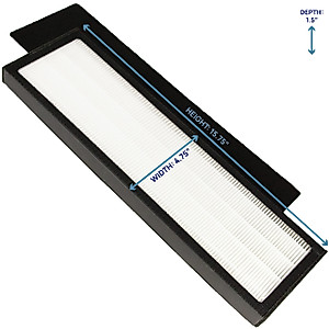 Filter Bros HEPA Filter B Replacement Fits GermGuardian FLT4825 AC4825 AC4900CA