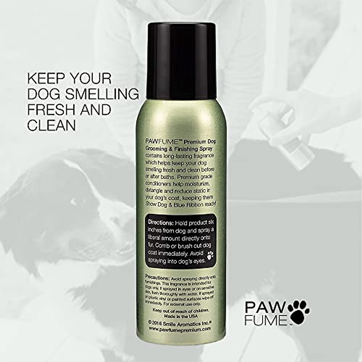 PAWFUME Premium Grooming Spray Dog Spray Deodorizer Perfume For Dogs - Dog Cologne Spray Long Lasting Dog Sprays - Dog Perfume Spray Long Lasting After Bath- Dog deodorizing Spray (Show Dog)