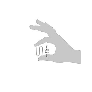 Akro-Mils AKRO-MILS AWSHOOK8PK -Connecting S Hook for Chrome Wire Shelf System - Pack of 8(Pack of 8)