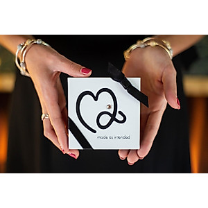 Made As Intended 12mm Onyx Gemstone Beads with crystal rondelle accents