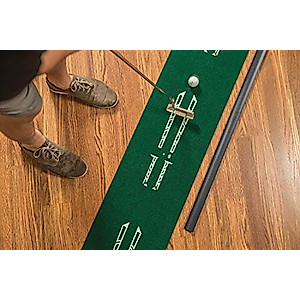 SKLZ Accelerator Pro Indoor Putting Green with Ball Return, 9 Feet x 16.25 Inches