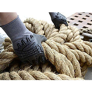 MadGrip Pro Palm Thunderdome Gloves, Large, Grey/Black