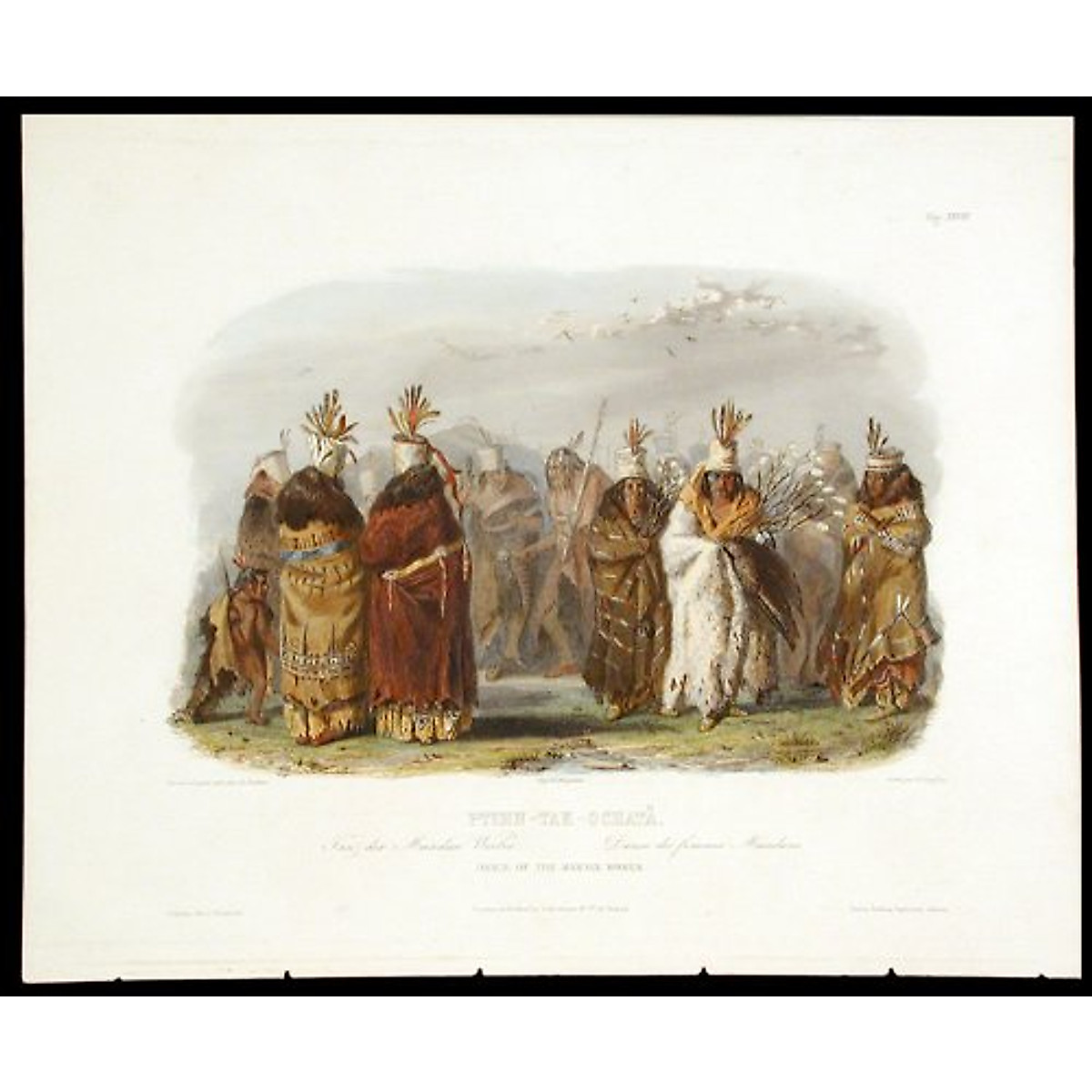 Ptihn-Tak-Ochatä. Dance of the Mandan Women