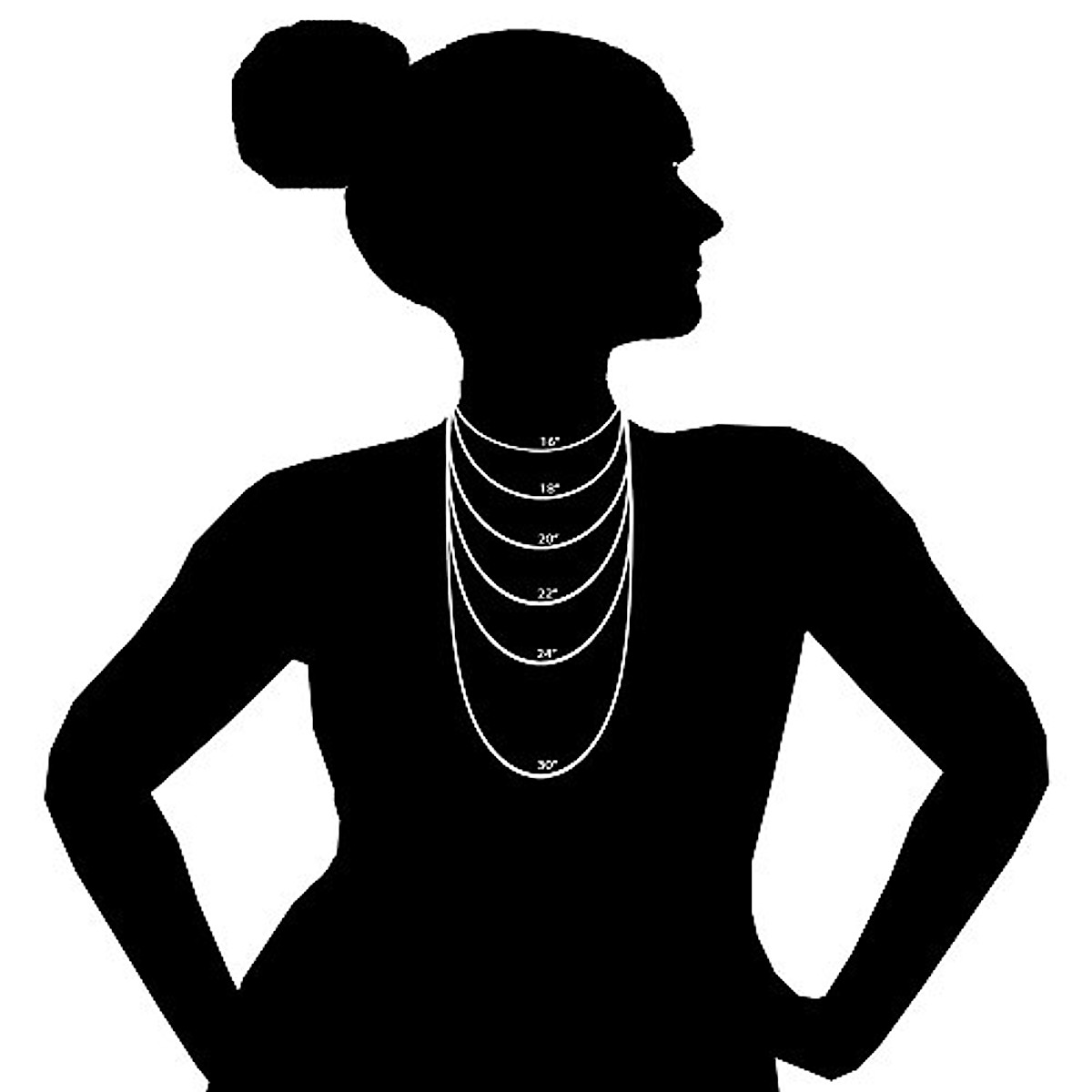 925 Sterling Silver 1MM Box Chain Lobster Claw Clasp 20 inch