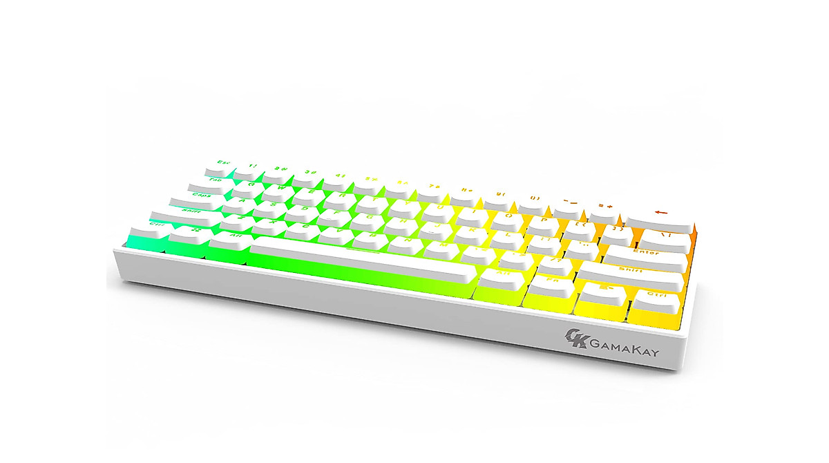 GK GAMAKAY MK61 RGB Gaming Keyboard: Hot-Swap & Compact