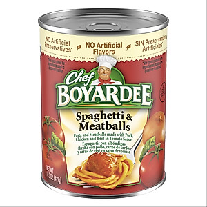 Chef Boyardee Spaghetti and Meatballs, 14.5 oz