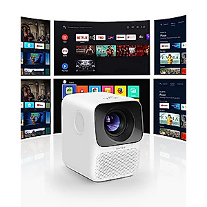 Ultra Compact Portable Projector & 4K HDMI Cable 6.6ft