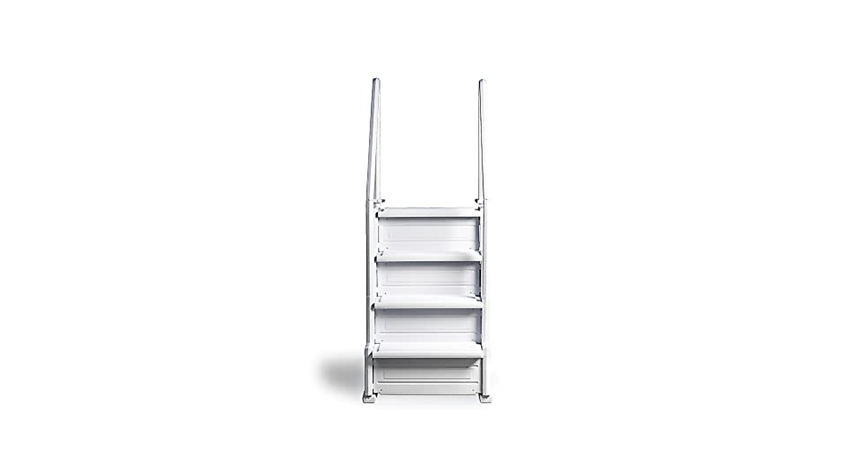 Blue Torrent Pool Step Ladder for Above-Ground Pools | Safe & Durable