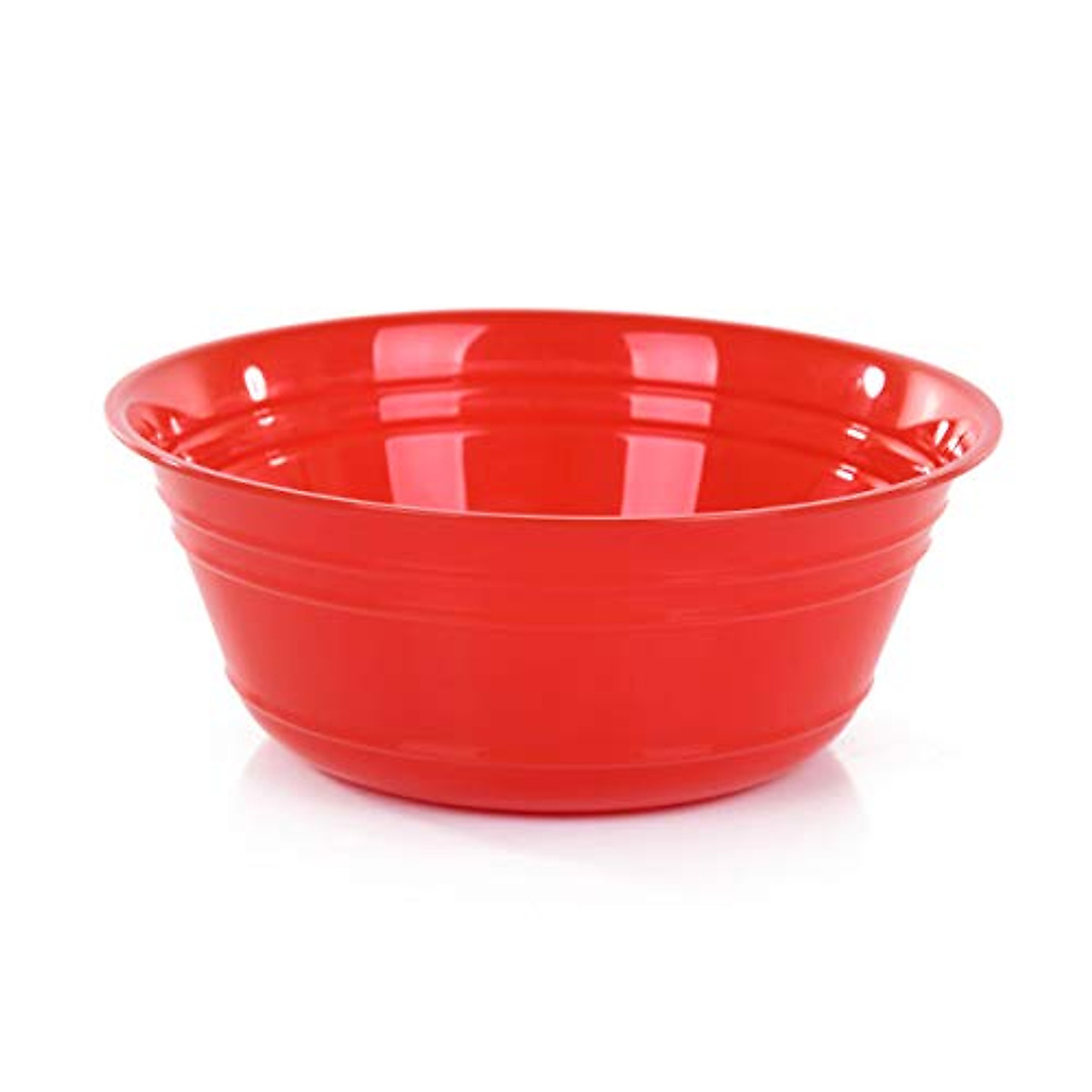 Mintra Home Snack Bowls (Large 2pk (4L), Red)
