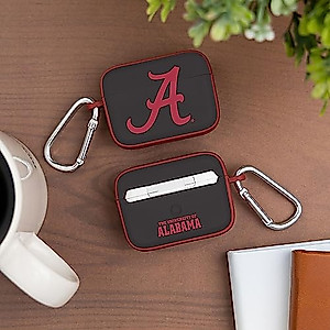AFFINITY BANDS Alabama Crimson Tide HDX Case Cover Compatible with Apple AirPods Pro 1 & 2 (Classic Black)