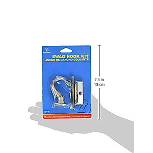 Westinghouse Lighting Corp 70446 2-1/2-Inch Pewter Swag Hook, Large