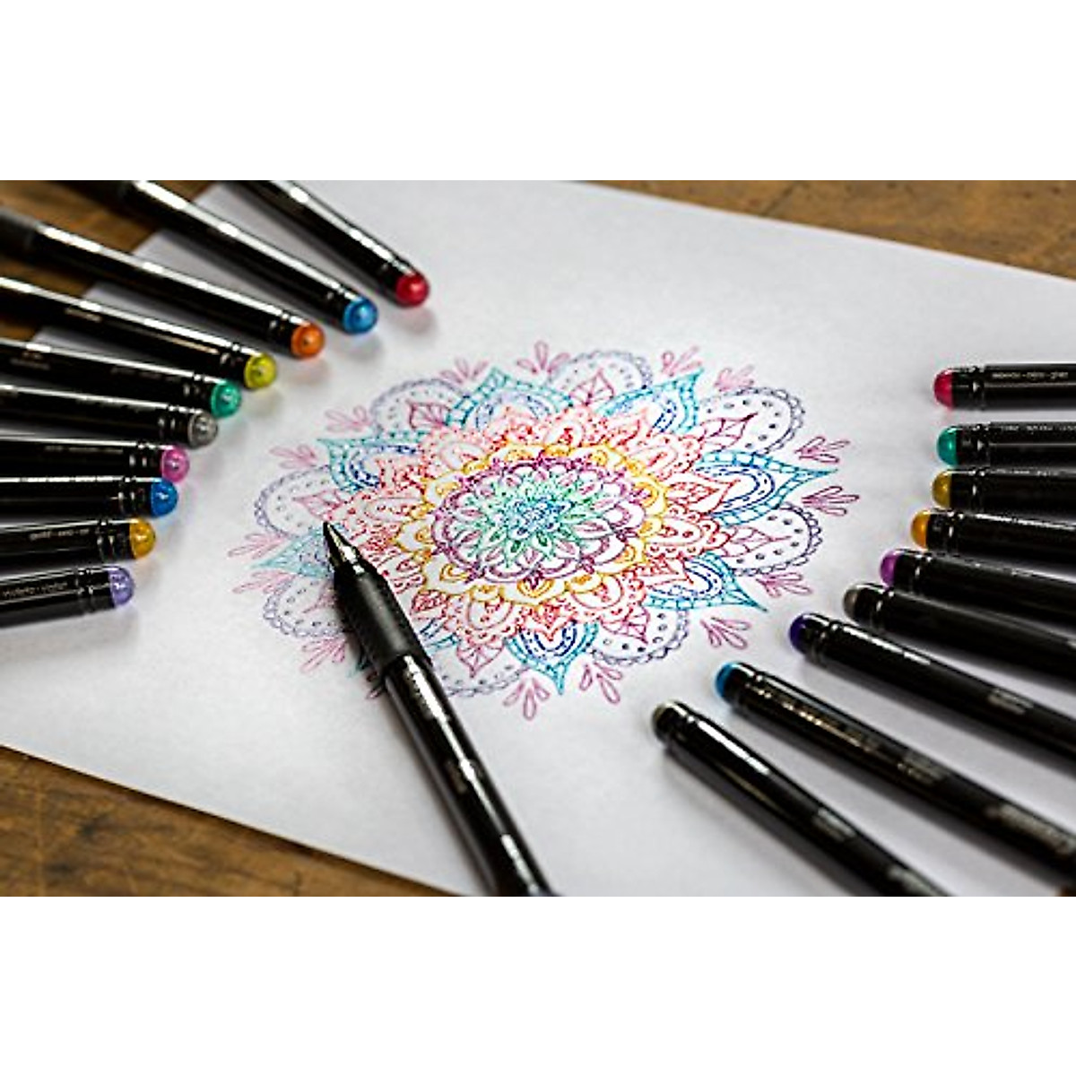 Crayola Signature Detailing Gel Pens Set, Gift - 20 Count For Ages 60 months to 1188 months